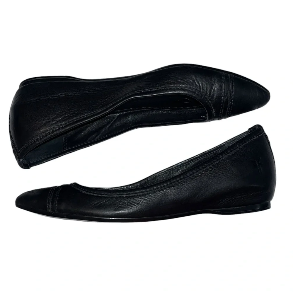 Frye | Shoes | 6 Hr Temp Price Drop Frye Alicia Black Leather Hidden ...